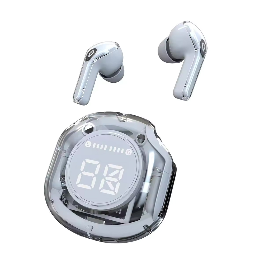 Air 39 Bluetooth Transparent Earpods - Nomi Store